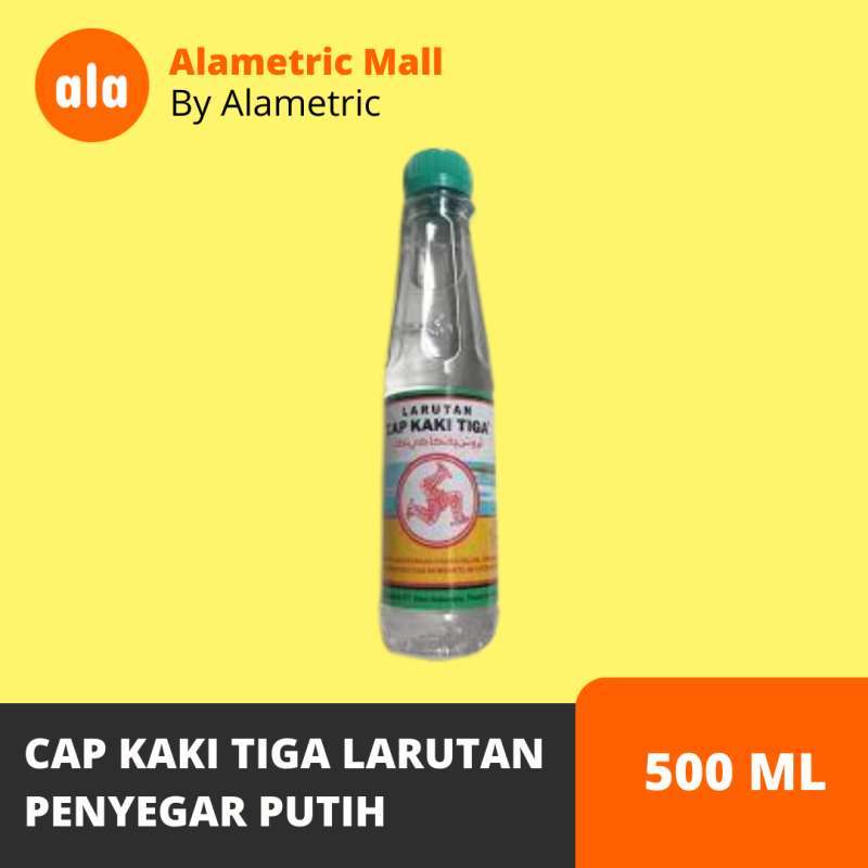 Jual CAP KAKI TIGA Larutan Penyegar Putih [500 Ml] - Alametric Mall di ...
