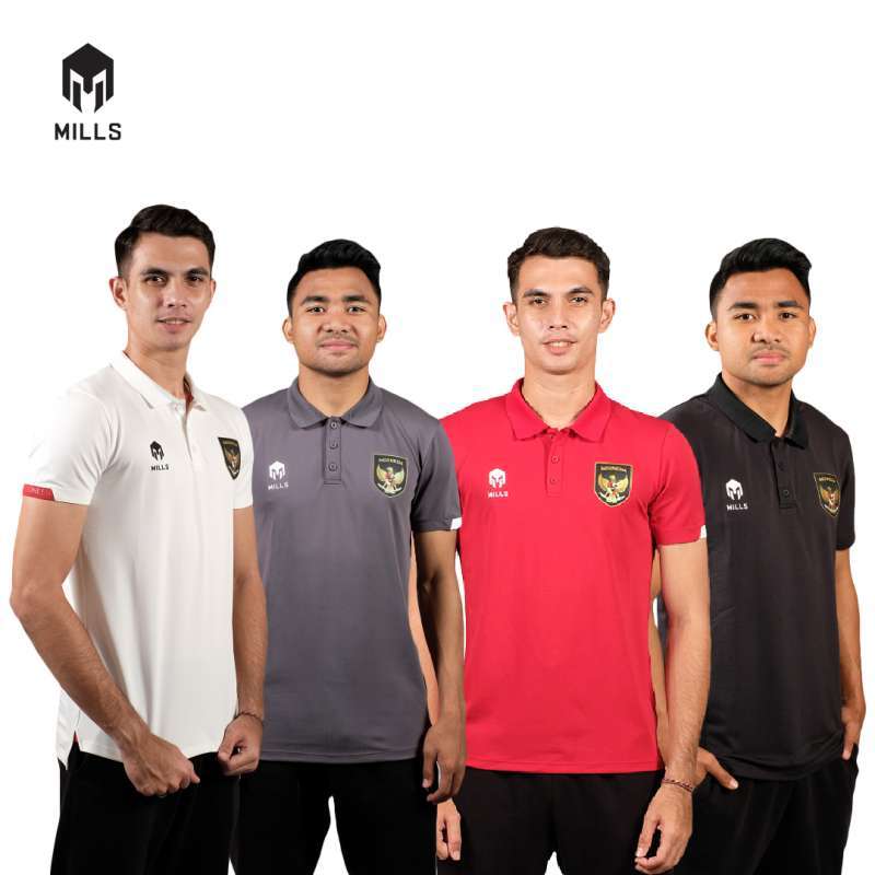 Jual Mills Timnas Indonesia Poloshirt 17027ina - S White Di Seller ...