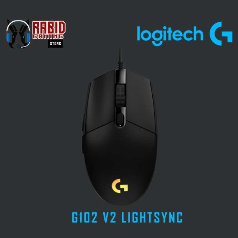 Promo Logitech G102 V2 Lightsync Gaming Mouse Hitam/Putih Diskon 10% di ...
