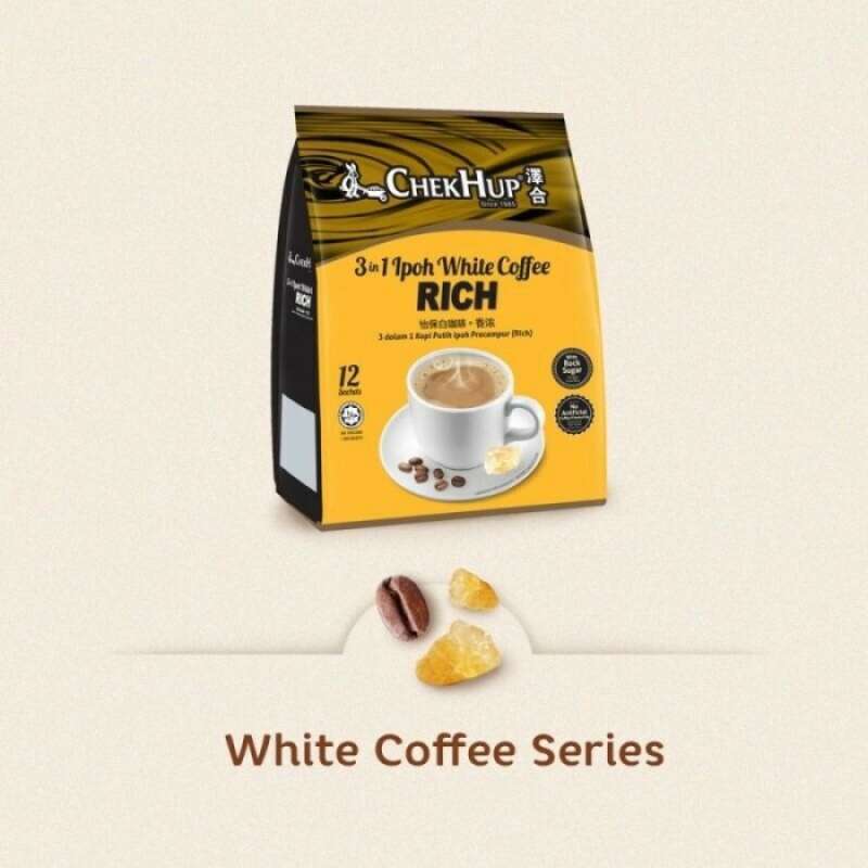 Jual Chek Check Hup Chekhup White Coffee Ipoh King 3in1 / Kopi Instan ...