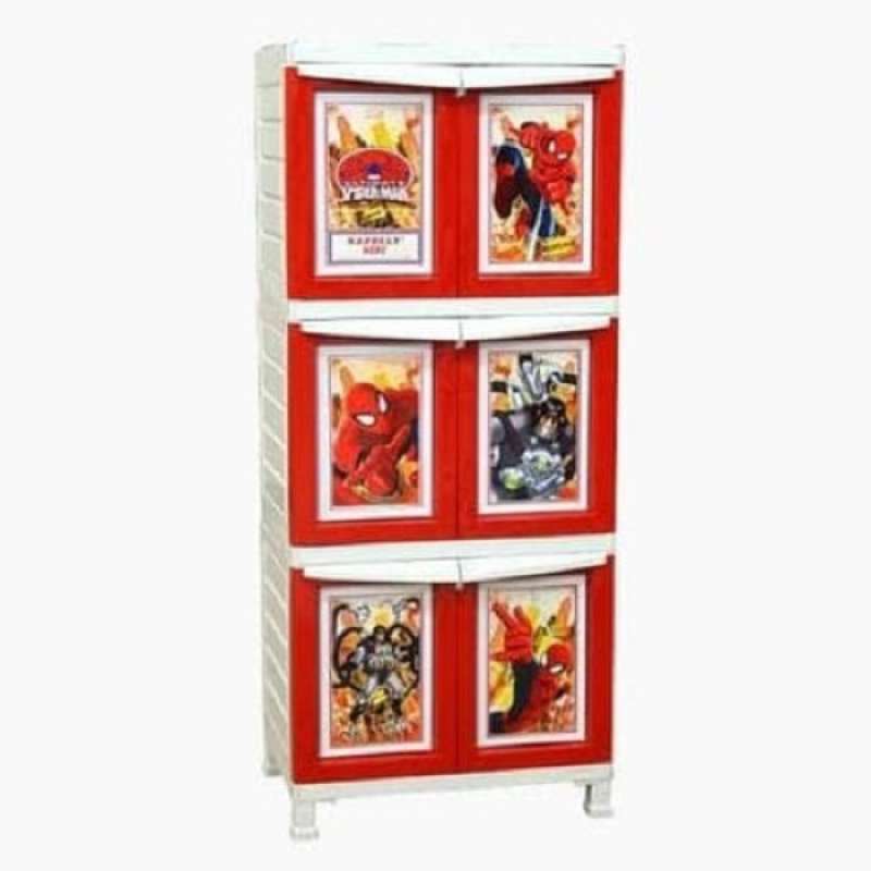 Jual MAPAN - Napolly Lemari Spyderman (BCBC 163 SPGC) di Seller Blibli ...