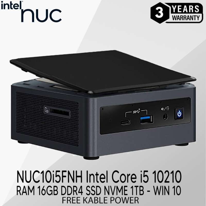 Jual Mini Pc Intel Nuc10i5fnh I5 10210 Ram 16gb Ddr4 Ssd 1tb-win 10 Di ...