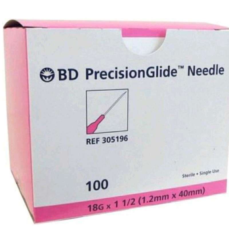 Jual Needle BD 18G/BD Precision Glide Needle 18G di Seller Jogja Grosir ...