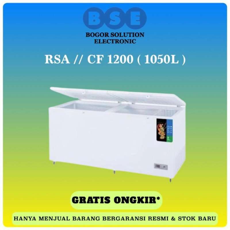 Jual Chest Freezer RSA 1050 Liter Cf1200 Cooler Box 1050L RSA Cf 1200 ...