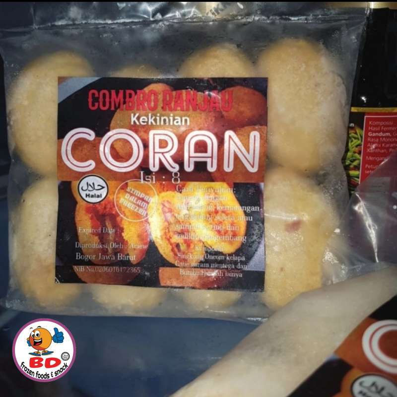 Jual COMBRO RANJAU (ORAN) KEKINIAN isi 8 pcs 200 gr di Seller BD FROZEN ...