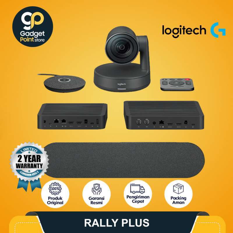 Promo Logitech Rally Plus System Ultra-HD Video Conference - ORI ...