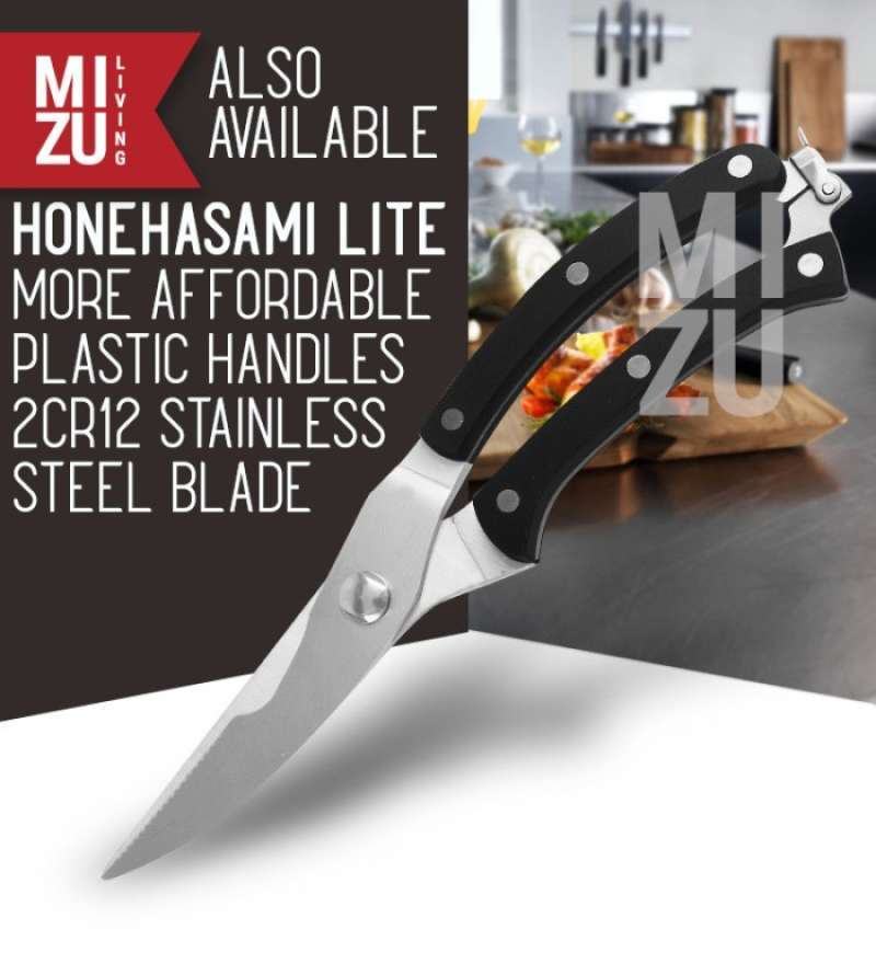 Promo MIZU HONEHASAMI Meat Bone Scissors Gunting Dapur Potong Tulang ...