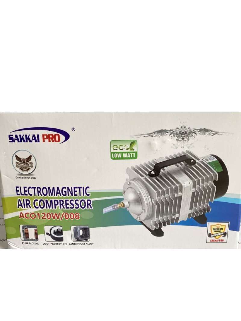 Promo Pompa Aerator Aquarium Kolam Air Compressor Sakkai Pro Aco 008 ...
