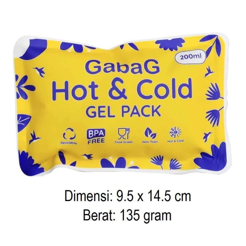 Promo Gabag Ice Gel Kecil Pendingin Reusable Bisa Dipakai Ulang Icegel ...