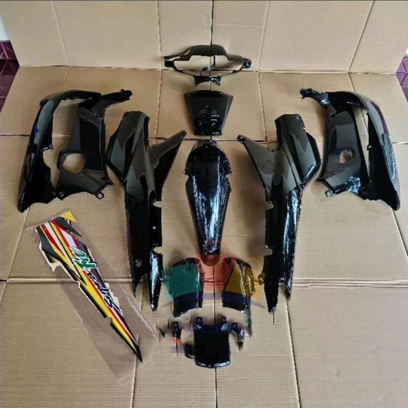 Jual Full Body Halus Supra Fit Lama Hitam Di Seller Yuan Automotive ...