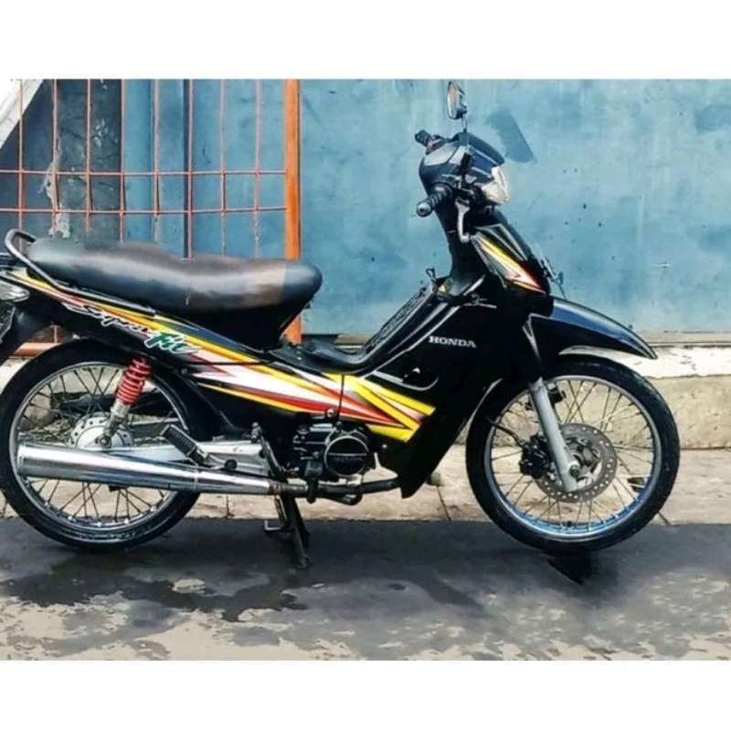 Jual Full Body Halus Supra Fit Lama Hitam Di Seller Yuan Automotive ...