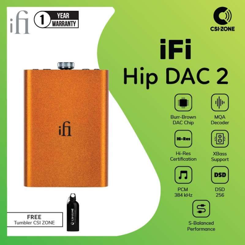 Promo Ifi Hip Dac 2 Portable Headphone Amp / Dac With 4.4Mm Balanced ...
