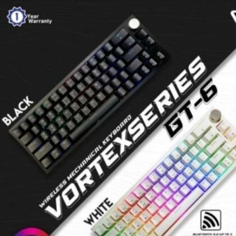 Jual Vortex Series Gt6 / Gt-6 Hotswappable Mechanical - Gaming Keyboard ...