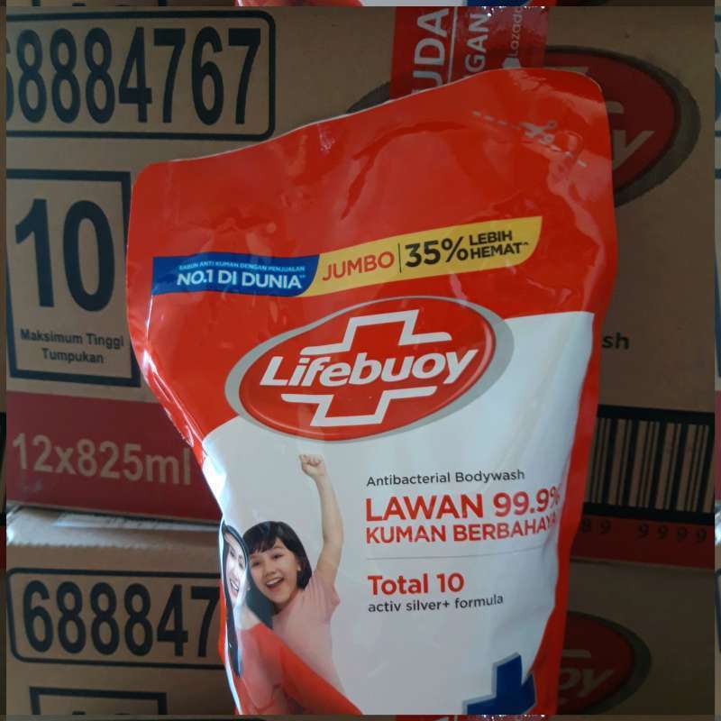 Jual LIFEBUOY Sabun Mandi Cair Refill Merah 825 Ml - Antibacterial Body Wash Mild Care di Seller ...