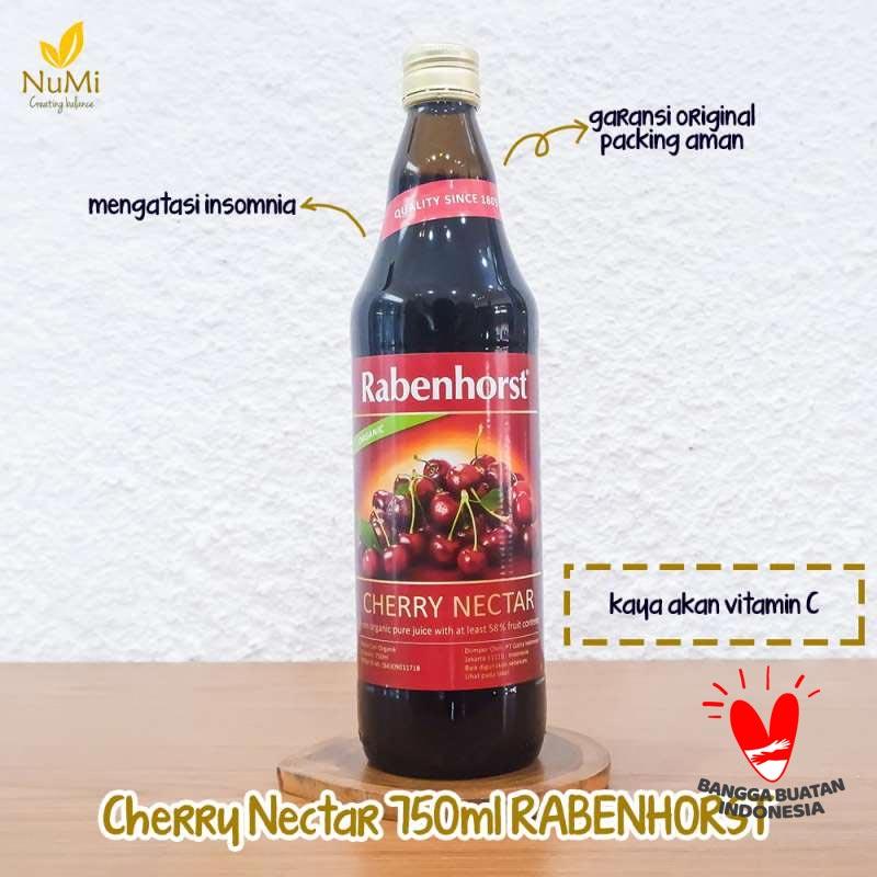Jual 750ML Sari Buah Cherry Minuman Cherry Pure Juice - RABENHORST di ...