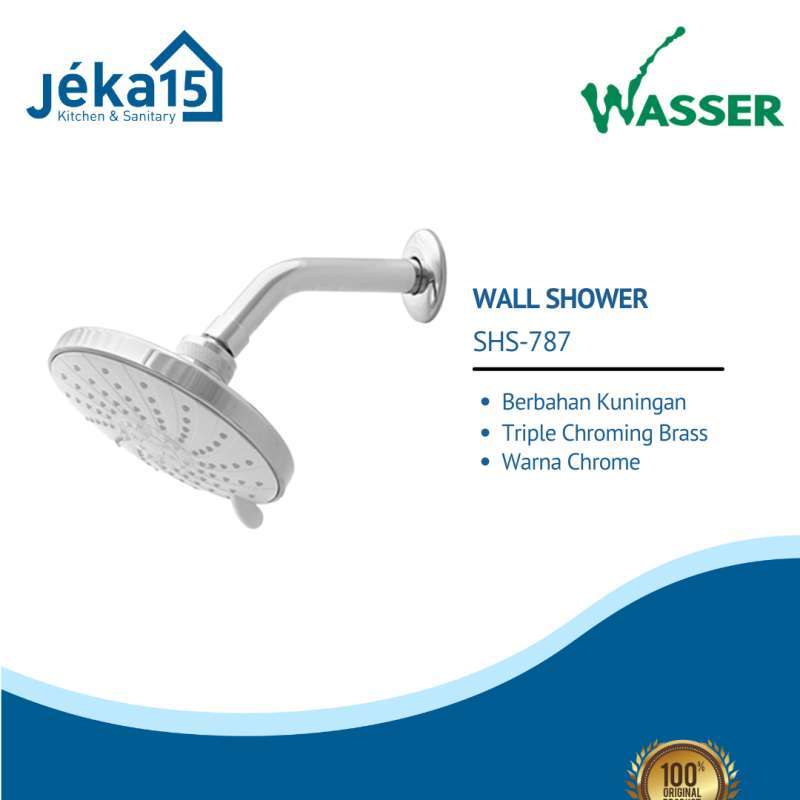 Jual Wall Shower WASSER | Head Shower Tanam | Shower Tembok di Seller ...