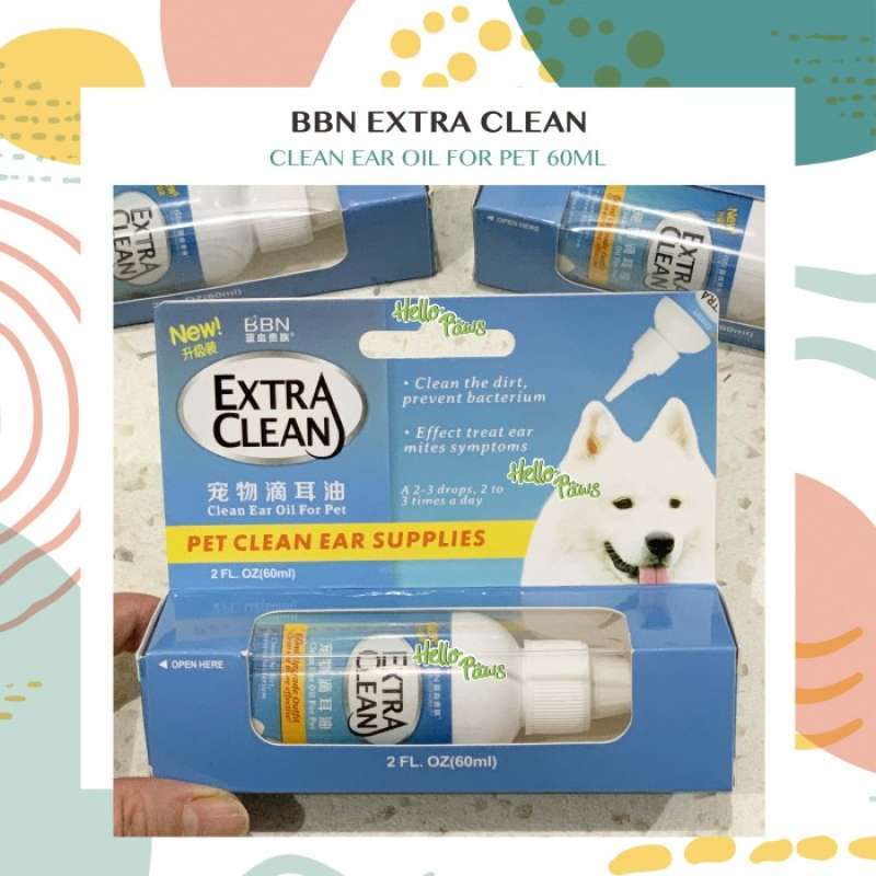 Jual Bbn Extra Clean / Clean Ear Oil For Pet - Pembersih Telinga Hewan ...