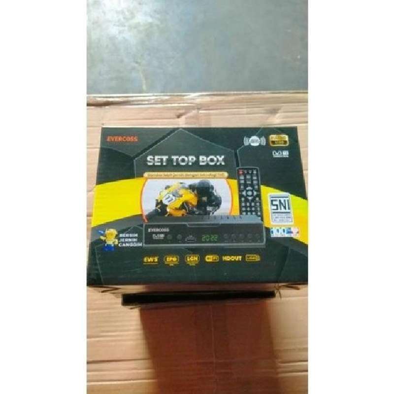 Promo Set Top Box Tv Digital Stb Evercoss Body Besi Sni Max Kuning Tv ...