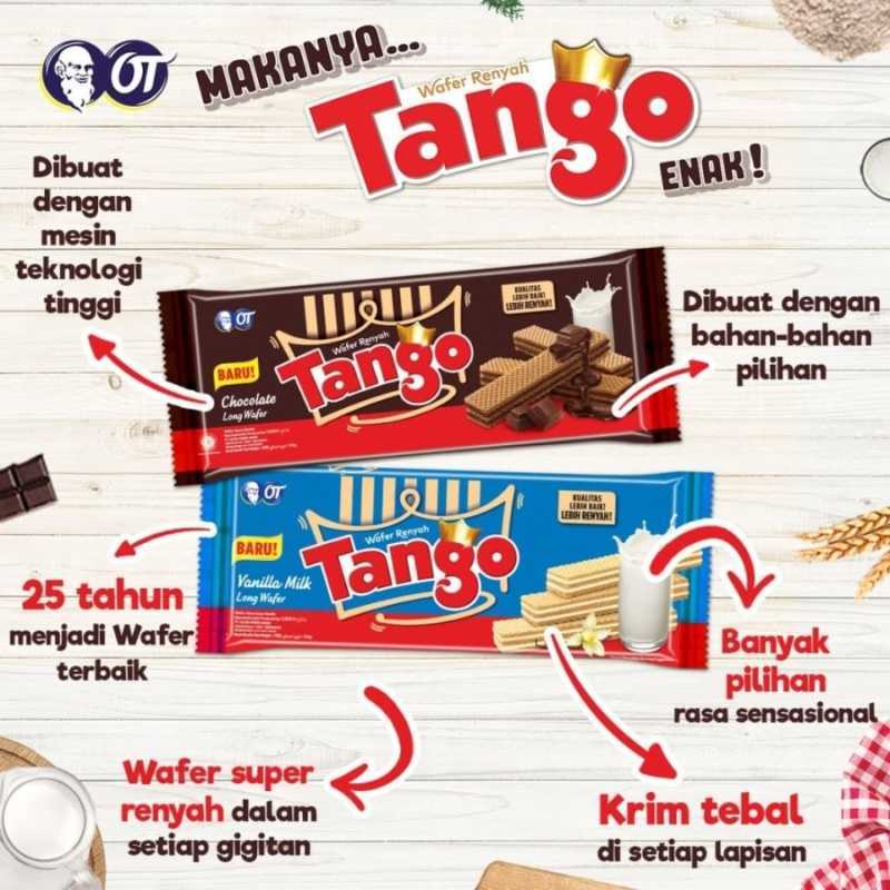 Promo Tango Wafer Rasa Royal Chocolate 110 G Diskon 12% Di Seller ...