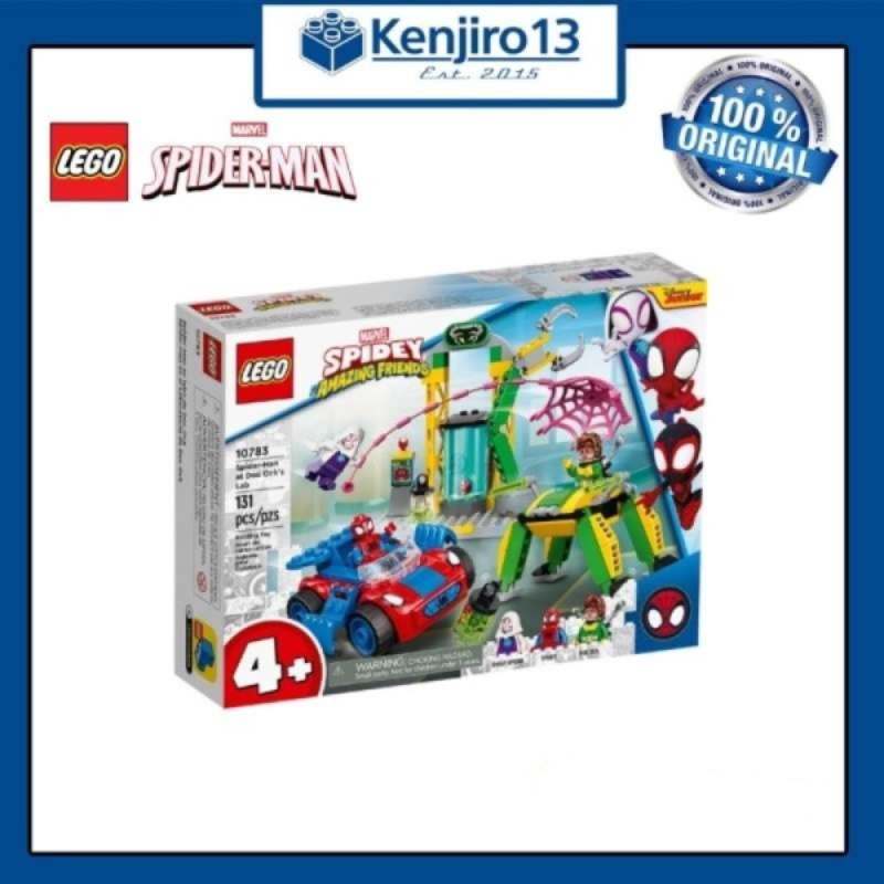 Jual Lego SuperHeroes 10783 Spider-Man at Doc Ock's Lab di Seller ...