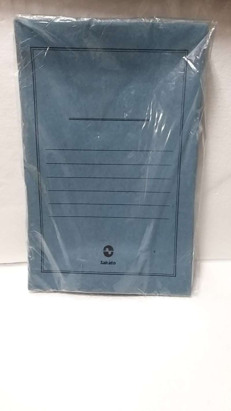 Jual Stop Map Sakato Folio Biru di Seller Ashlynn Shop - Wanasari, Kab ...