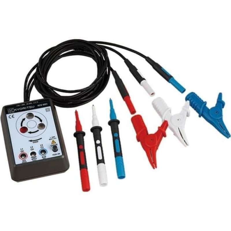 Jual Kyoritsu 8031F phase sequence alat ukur arus rotasi 3 phase kit ...