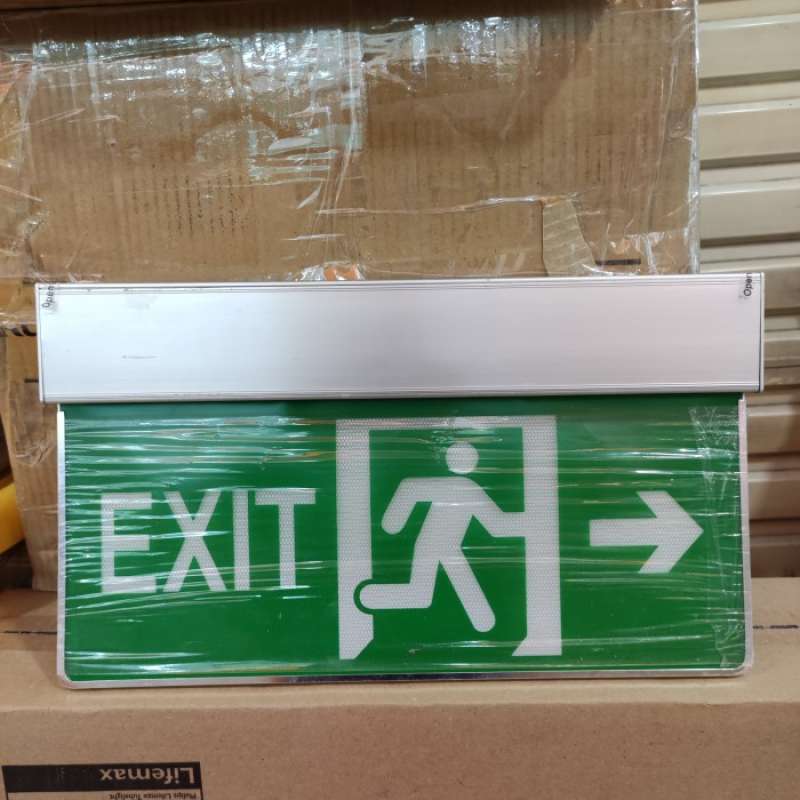 Jual emergency exit lamp dengan battery 3hours di Seller SENTRA ...