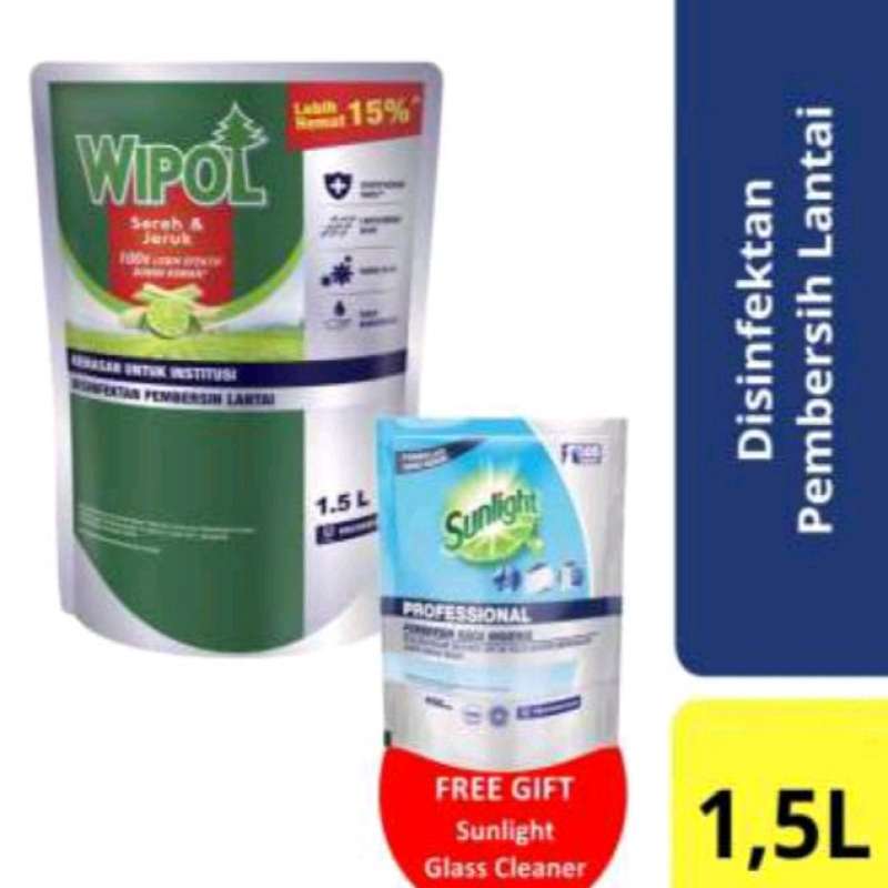 Promo Wipol 1,5 Liter Profesional Diskon 17% Di Seller Alifia 1 Store ...