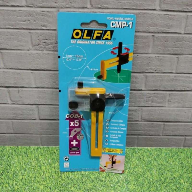 Jual Circle Cutter CMP-1 Olfa Memotong Lingkaran 1cm-15cm di Seller KMBSTORE - Sumur Batu, Kota ...