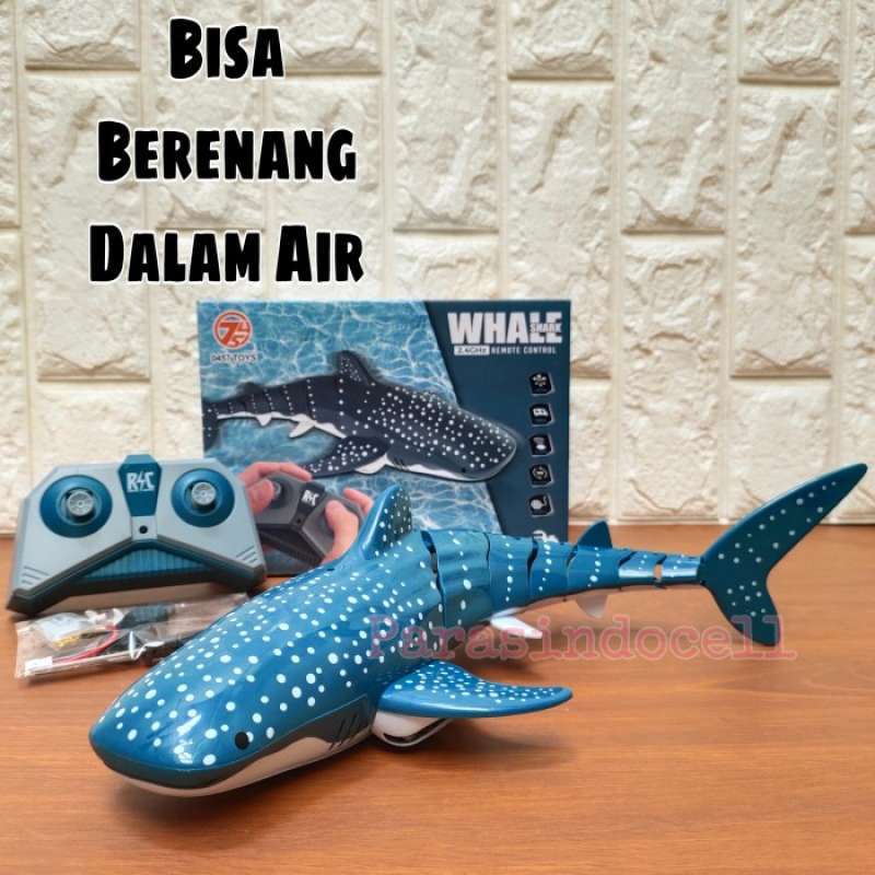 Jual Mainan Remote Control Ikan Hiu Deep Sea RC Shark di Seller Eloise ...