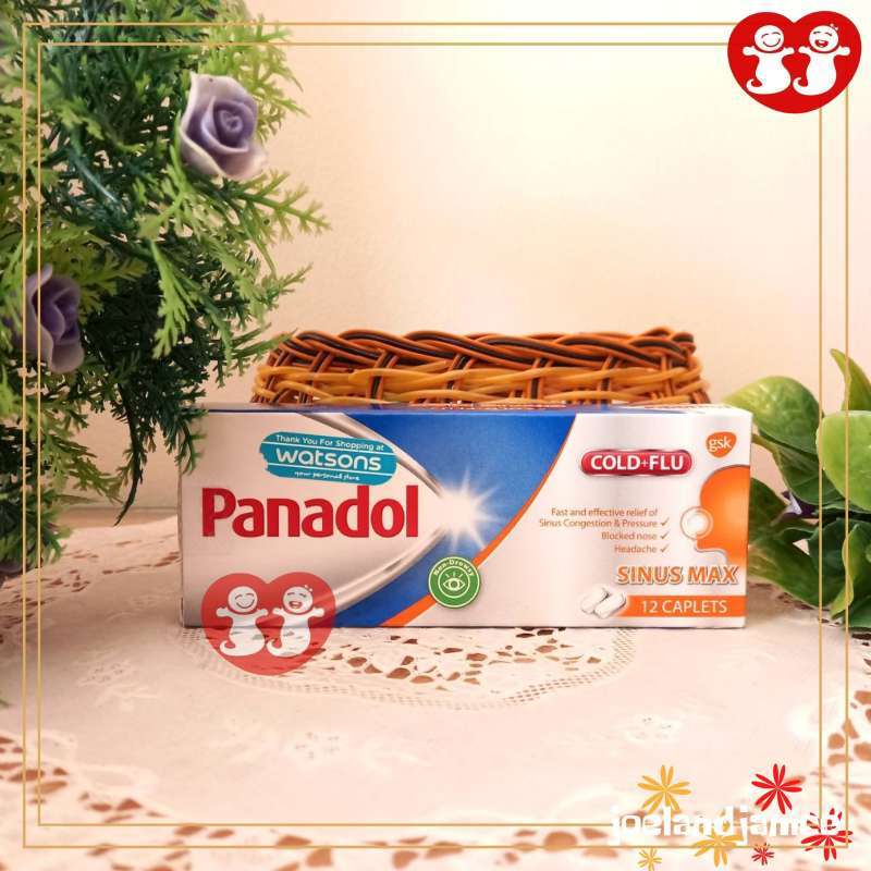 Jual Panadol Sinus Max Cold+ Flu 12 Caplet / Obat Flu / Sinus / Demam ...
