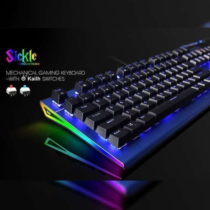 Jual Mechanical Keyboard Gaming SADES SICKLE RGB & Anti-Ghosting Keys ...