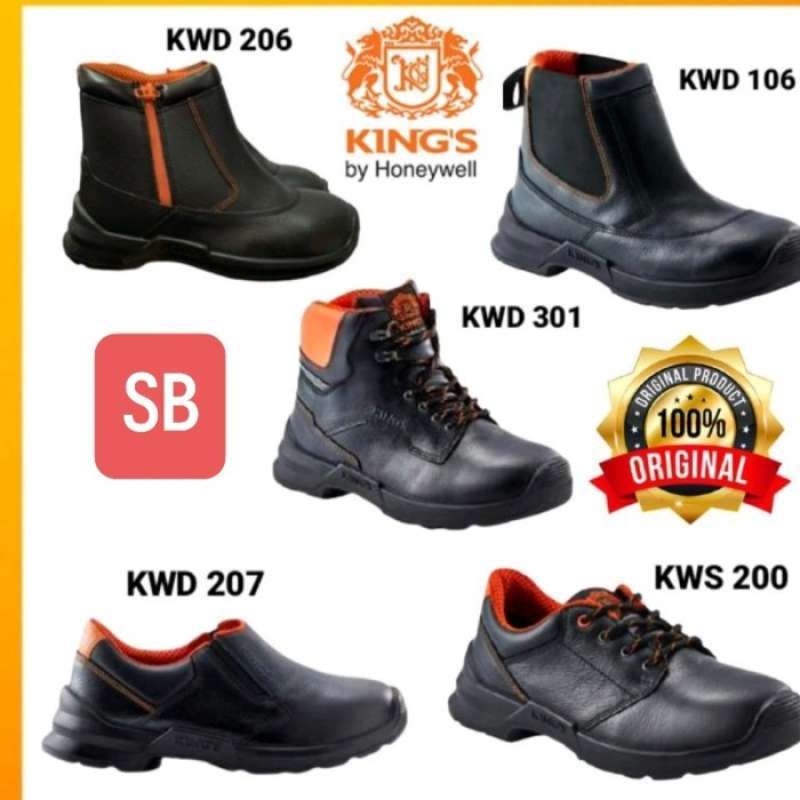 Jual Sepatu safety Kings original kws200 - Multicolor Semua Ukuran di ...