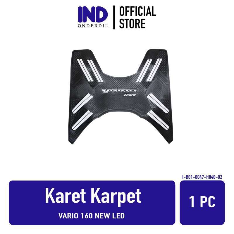 Jual Karpet-Injekan-Pijakan-Alas Kaki-Bordes Karet Vario 160 New LED 2022 Merah-Biru-Putih-Abu ...