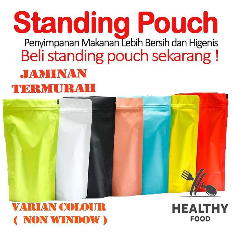 Jual Standing Pouch | Plastik Klip | Plastik Metalized Foil | Standing ...