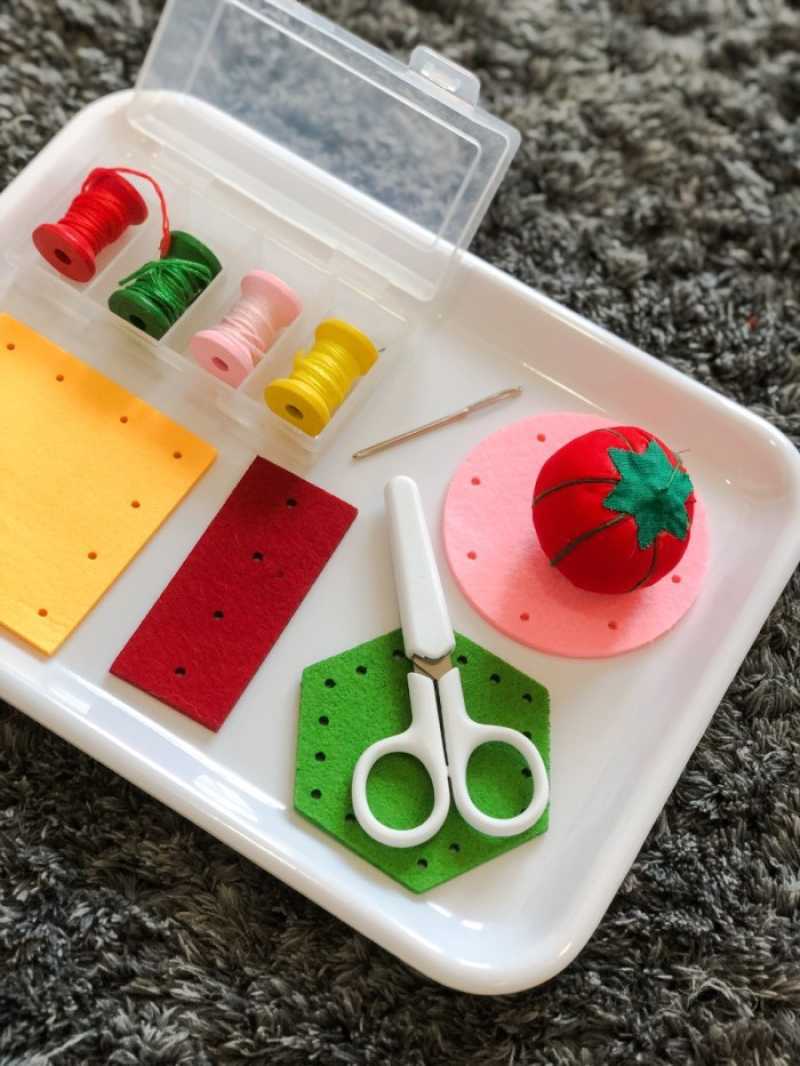 Jual Fine Motor Skills Montessori Set/ Life Lessons / Tray Included di ...