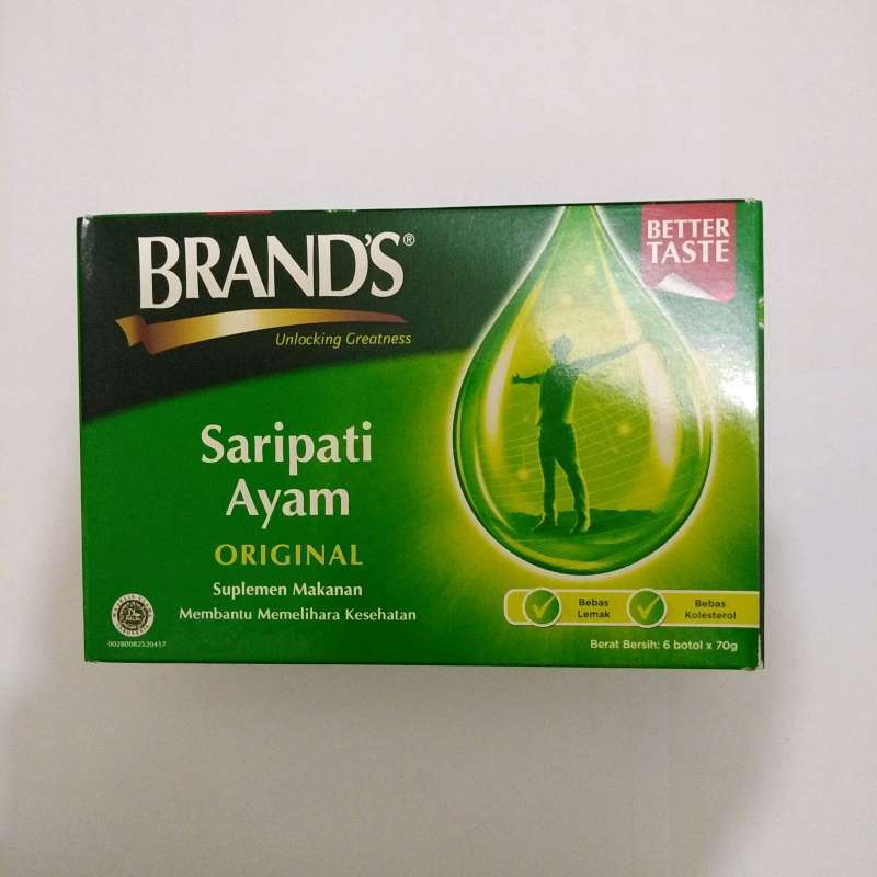 Promo BRAND'S Saripati Ayam (essence of chicken) ORIGINAL. Berat Bersih ...