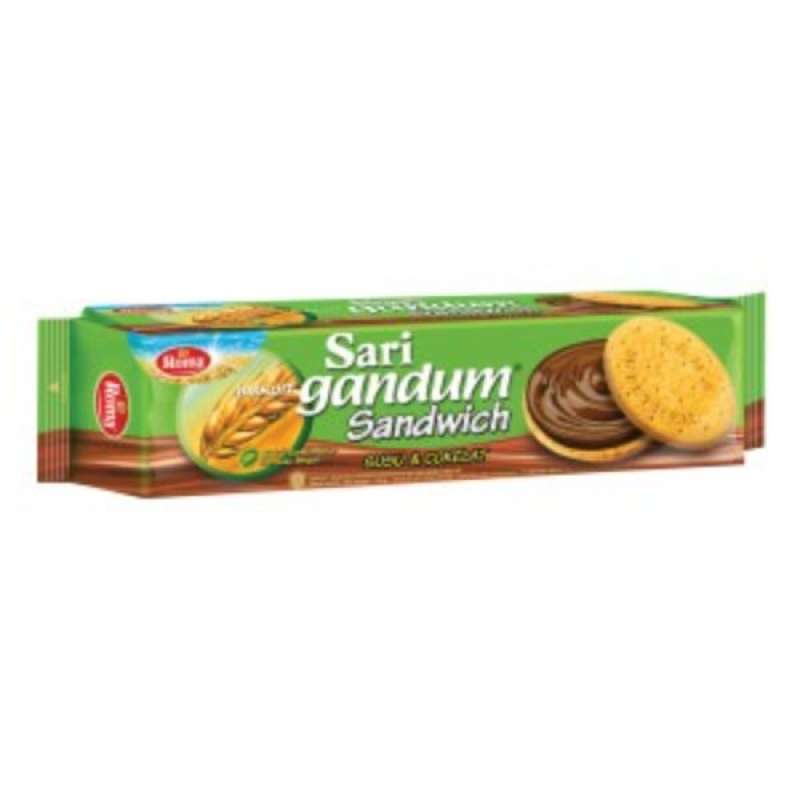 Jual ROMA BISCUIT SARI GANDUM SANDWICH SUSU&COKELAT PCK 115g di Seller ...