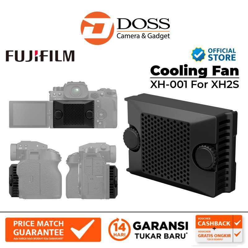 Promo Fujifilm Cooling Fan XH-001 For XH2S and XS20 Diskon 33% di ...