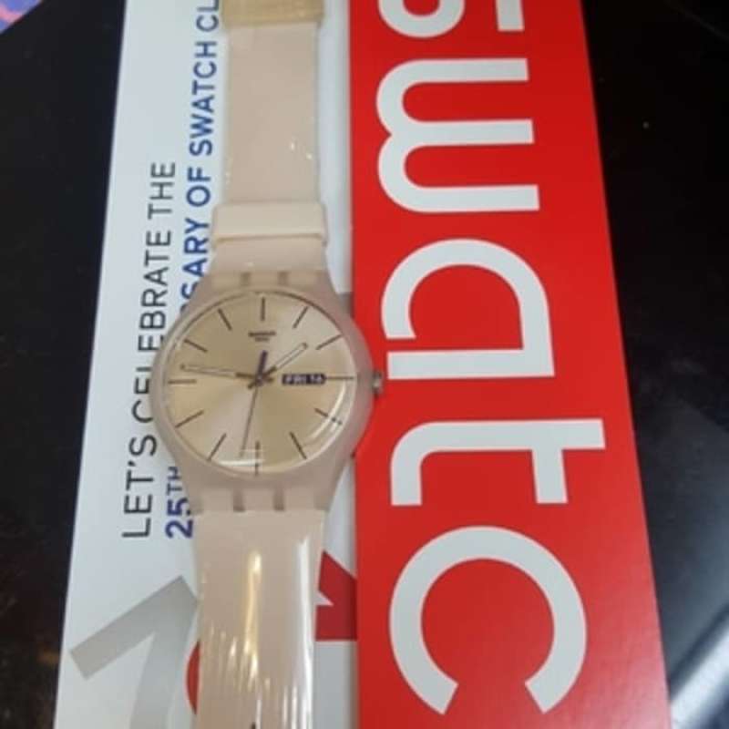 Promo Jam Tangan Wanita SWATCH SUOT700 ORIGINAL Diskon 18% di Seller ...