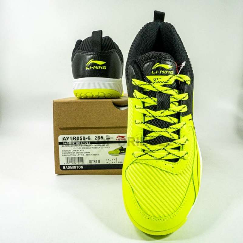 Jual Sepatu Badminton/bulu Tangkis Li-ning Ultra Ii Aytr058-6 Original ...