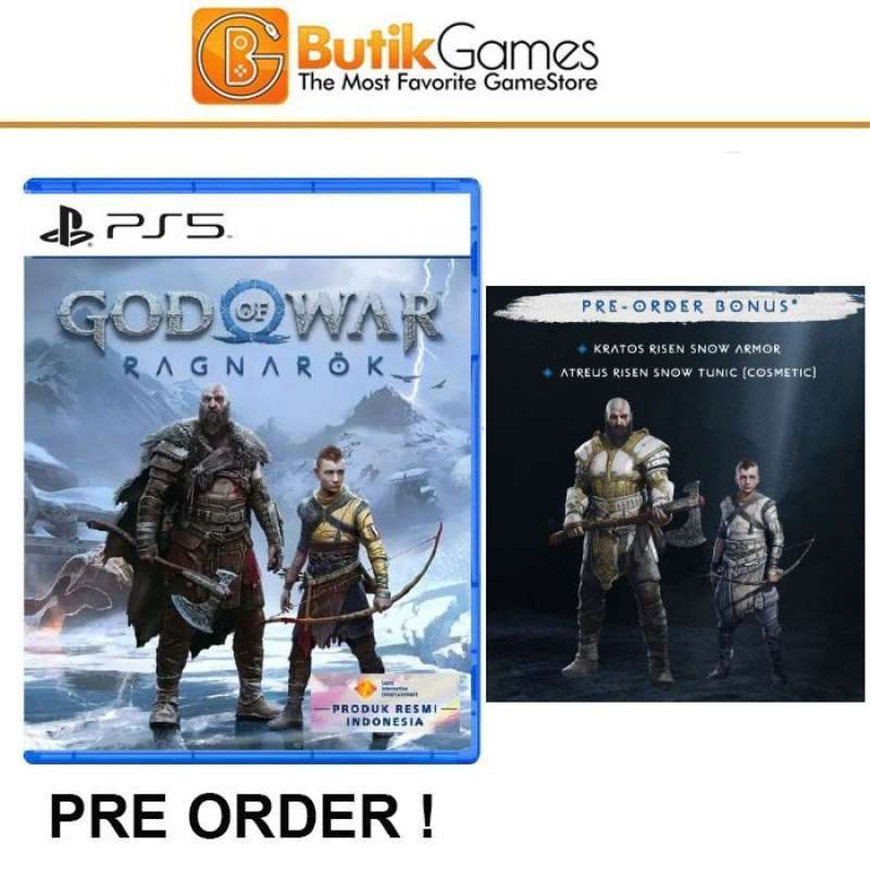 Jual GOW God of War Ragnarok PS5 di Seller Butikgames - Kota Jakarta ...