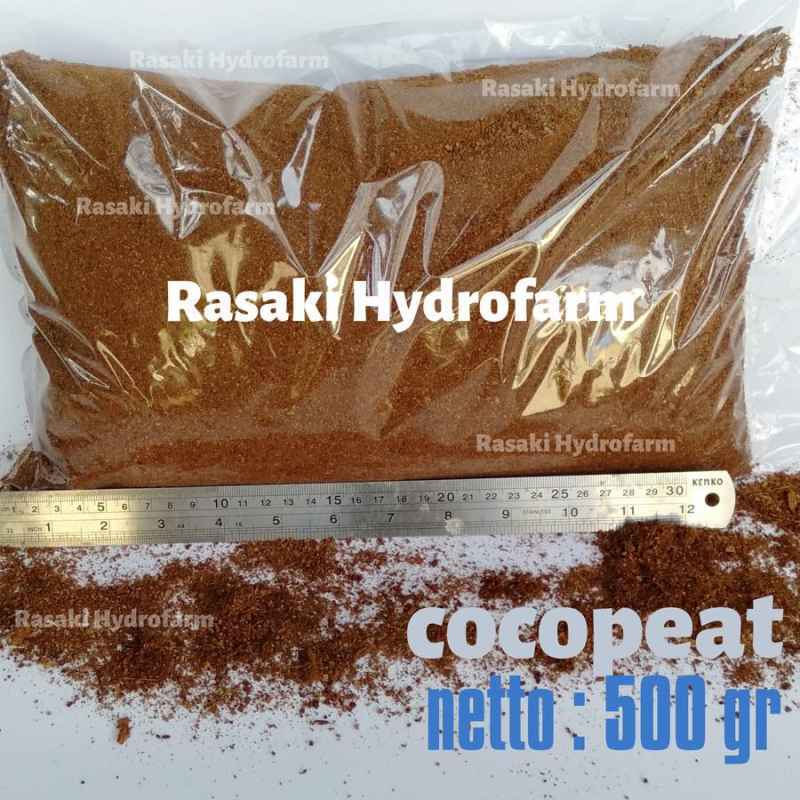 Jual cocopeat | cocopit sabut kelapa halus media tanam hidroponik 500gr ...