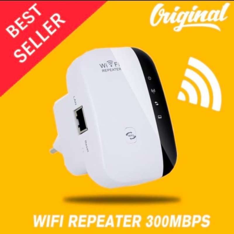 Jual WIFI REPEATER 300MBPS WIRELESS WIFI SIGNAL RANGE EXTENDER 802.11 ...