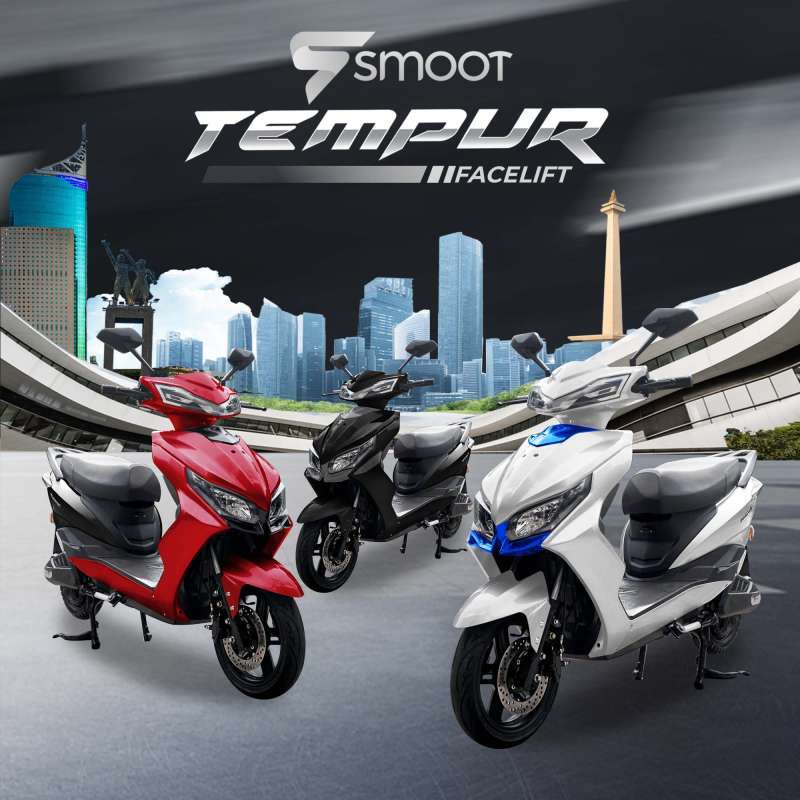 Jual Motor Listrik Smoot Tempur Facelift Otr Di Seller Molis Gemilang ...