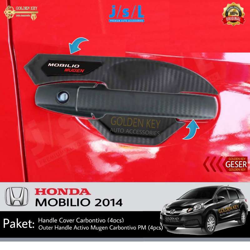 Jual PAKET Mobilio 2014 Cover Handle + Outer Handle Activo Mugen ...