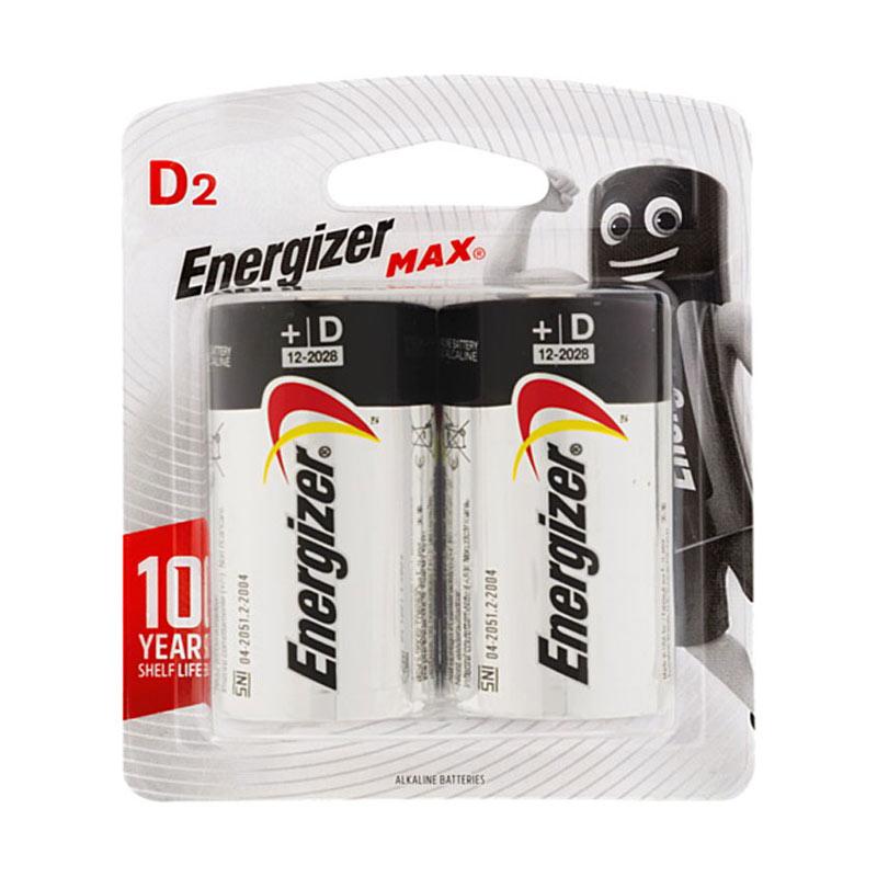 Promo Energizer Max Alkaline Baterai Tipe D [2 Pcs] Diskon 31% Di ...