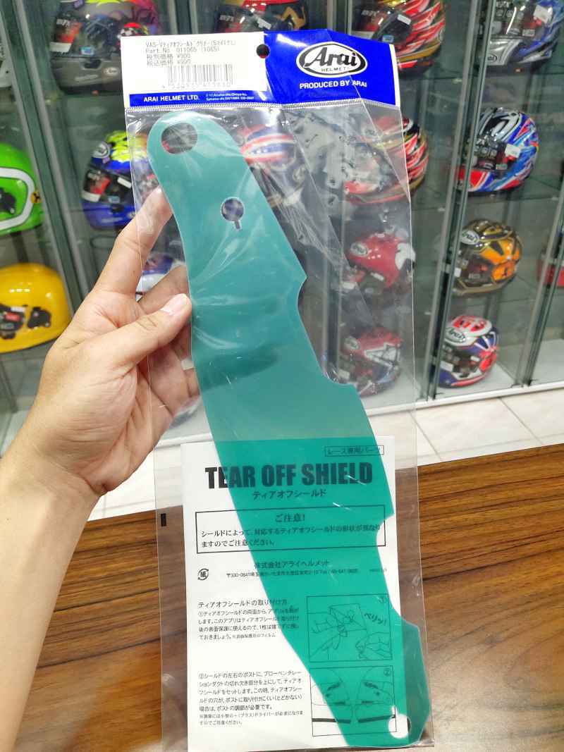 Jual TEAR OFF VAS-V RX7XRAPIDE NEO/ ASTRO GX di Seller THC Helmets ...