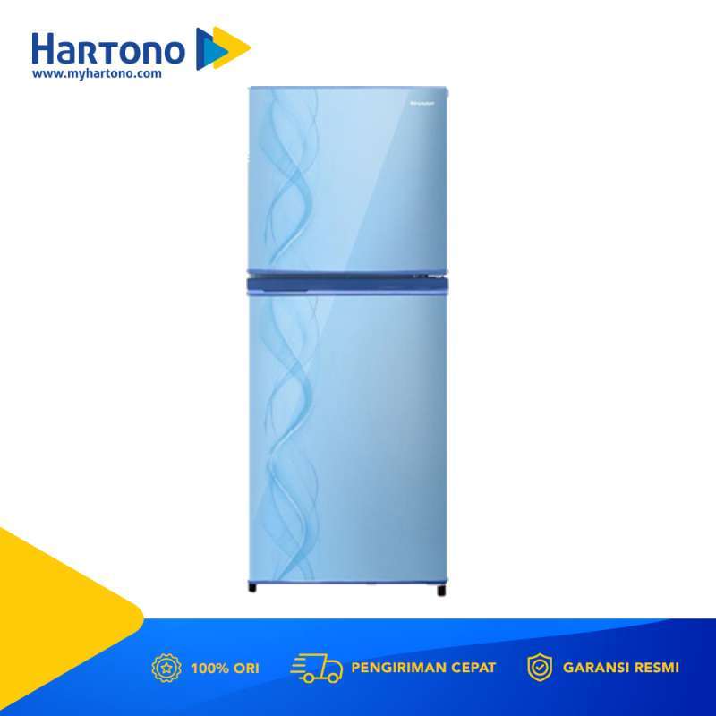Jual Sharp Kulkas Kecil 2 Pintu Small 2 Door Refrigerator Sj237ndab Di Seller Myhartono Store ...