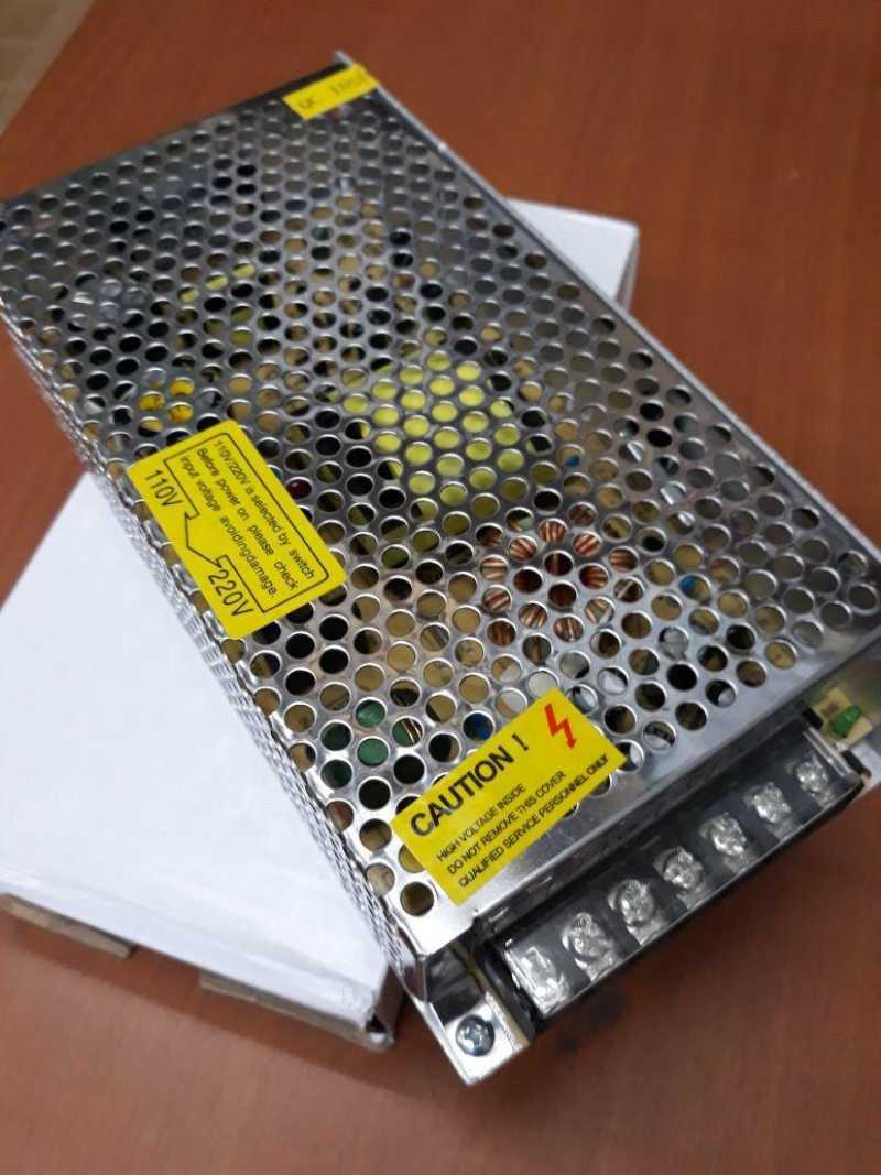 Jual Adaptor Power Supply 12V 10A Travo 12V 10A bisa Buat adaptor CCTV ...